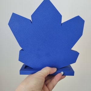 3D Printed Crystal Display Stand Dark Blue - Etsy