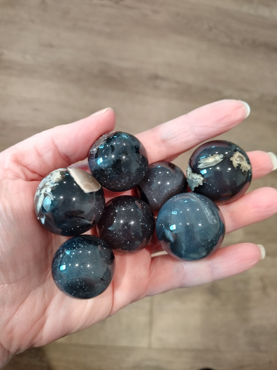 Volcano Agate Sphere - Etsy