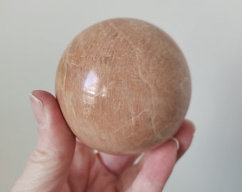Sunstone and Moss Agate Mix Crystal Sphere 316 Grams 62MM - Etsy