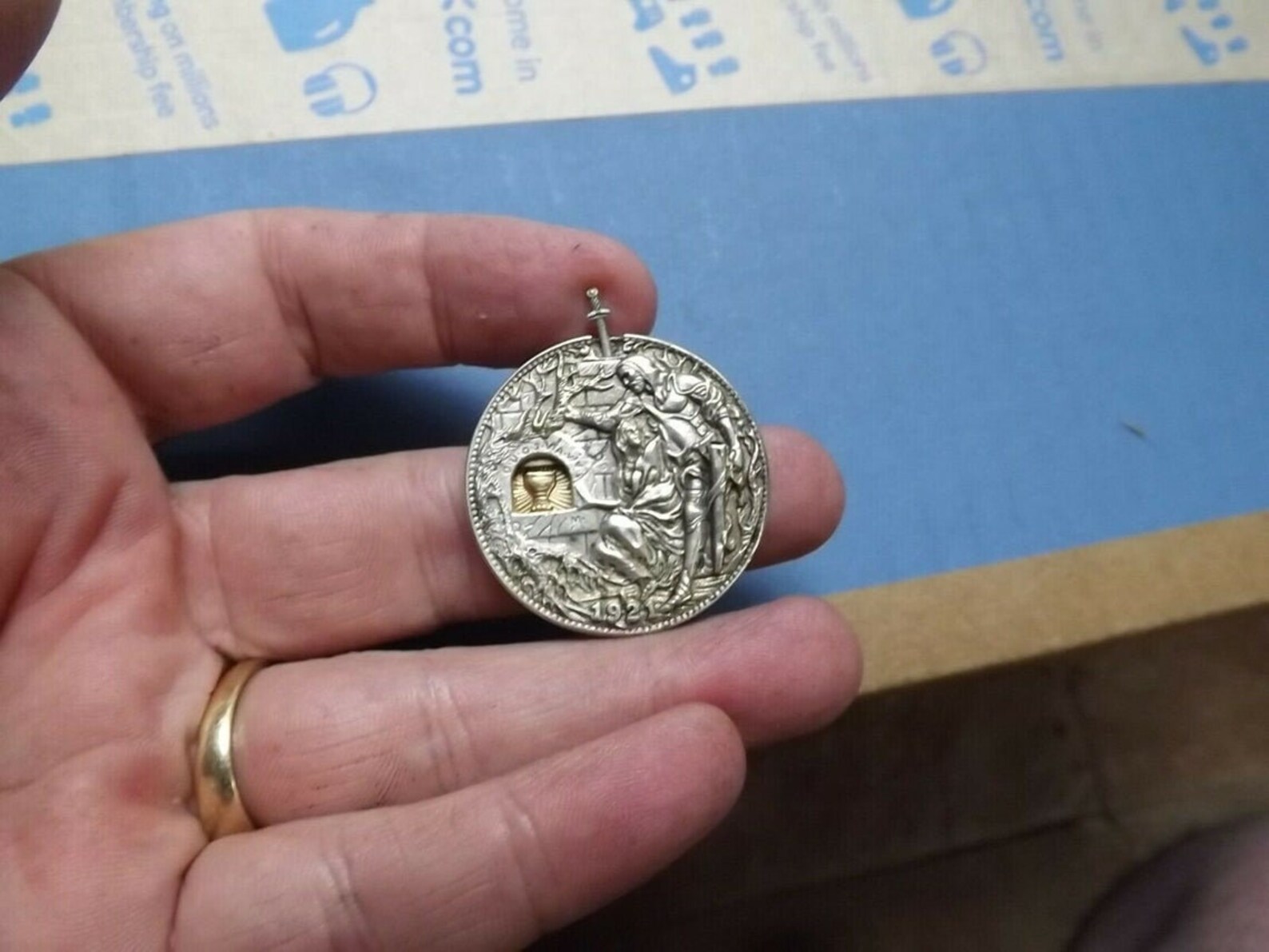 AMAZING Moveable Challenge Type Coin Removeable Sword "rare" Not Disney ...