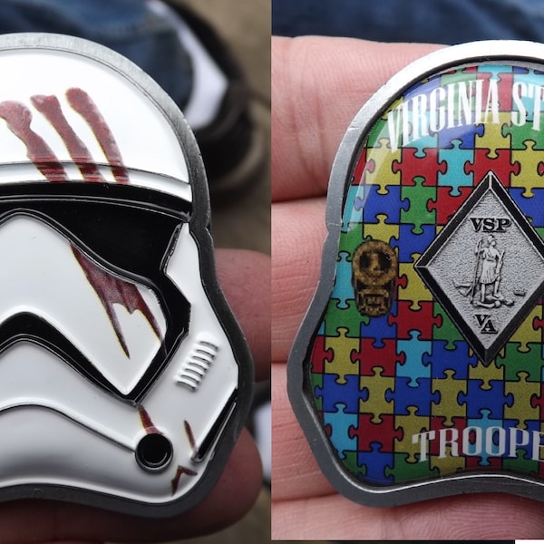 Autism Challenge Coin - Etsy