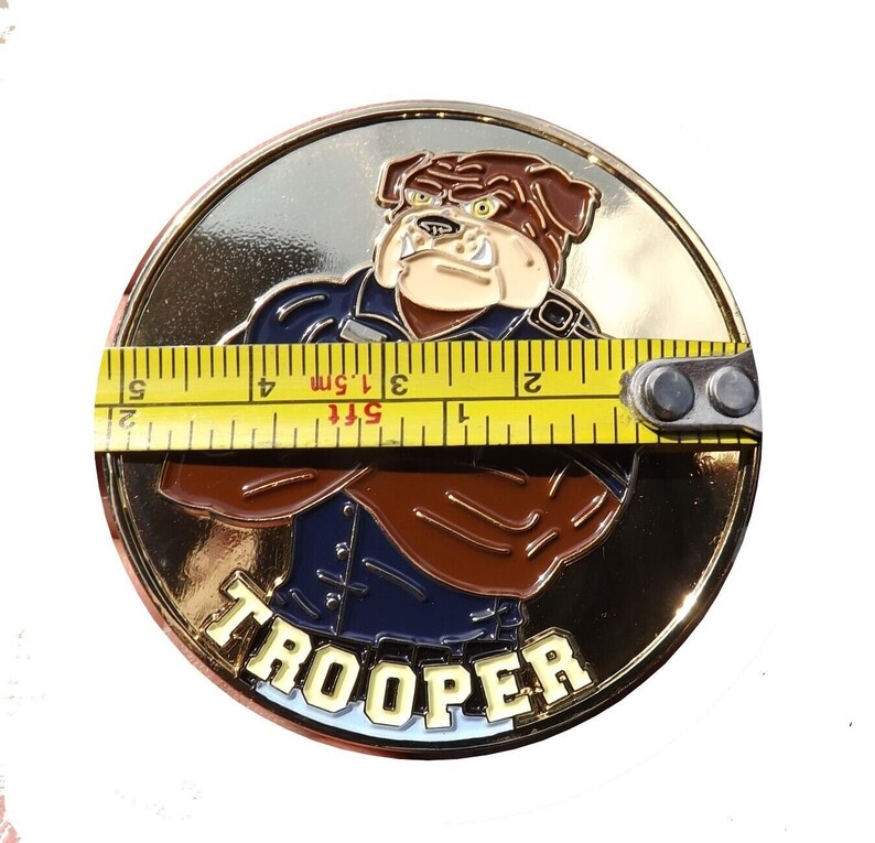 Montana State Police Trooper Challenge Coin Trooper Challenge Coin - Etsy