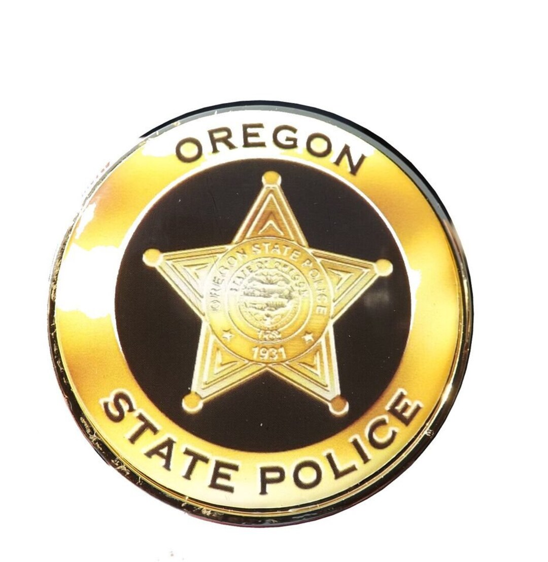 Oregon State Police Trooper Challenge Coin - Etsy