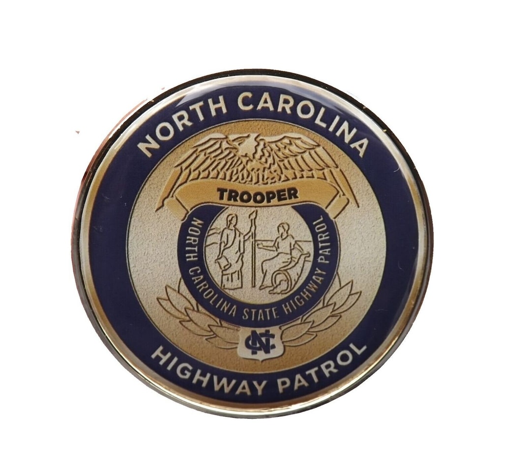 North Carolina State Patrol Trooper Challenge Coin - Etsy