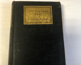 The Sun Also Rises | Etsy