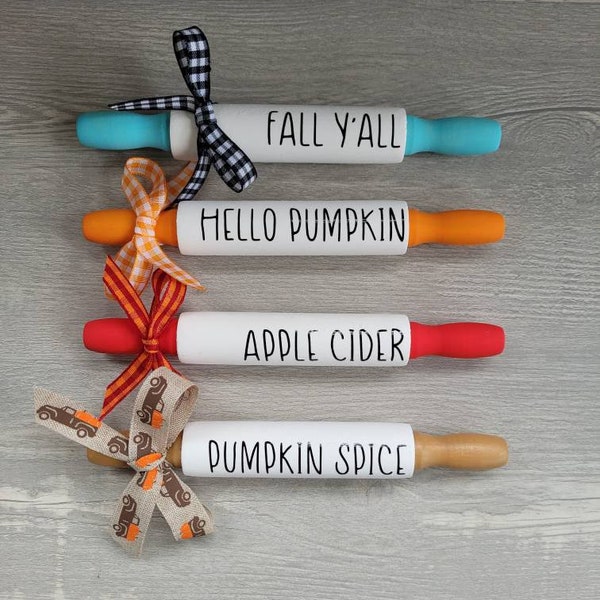 Fall Rolling Pin - Etsy