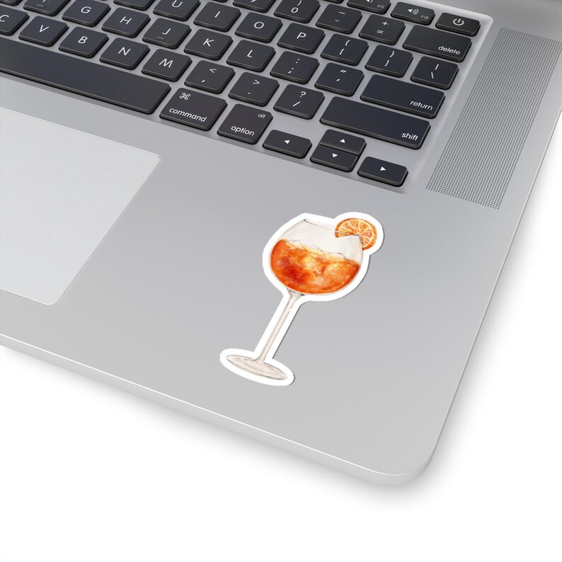 Aperol Spritz Kiss-cut Sticker | Spritz Season! Stickers for Laptop ...