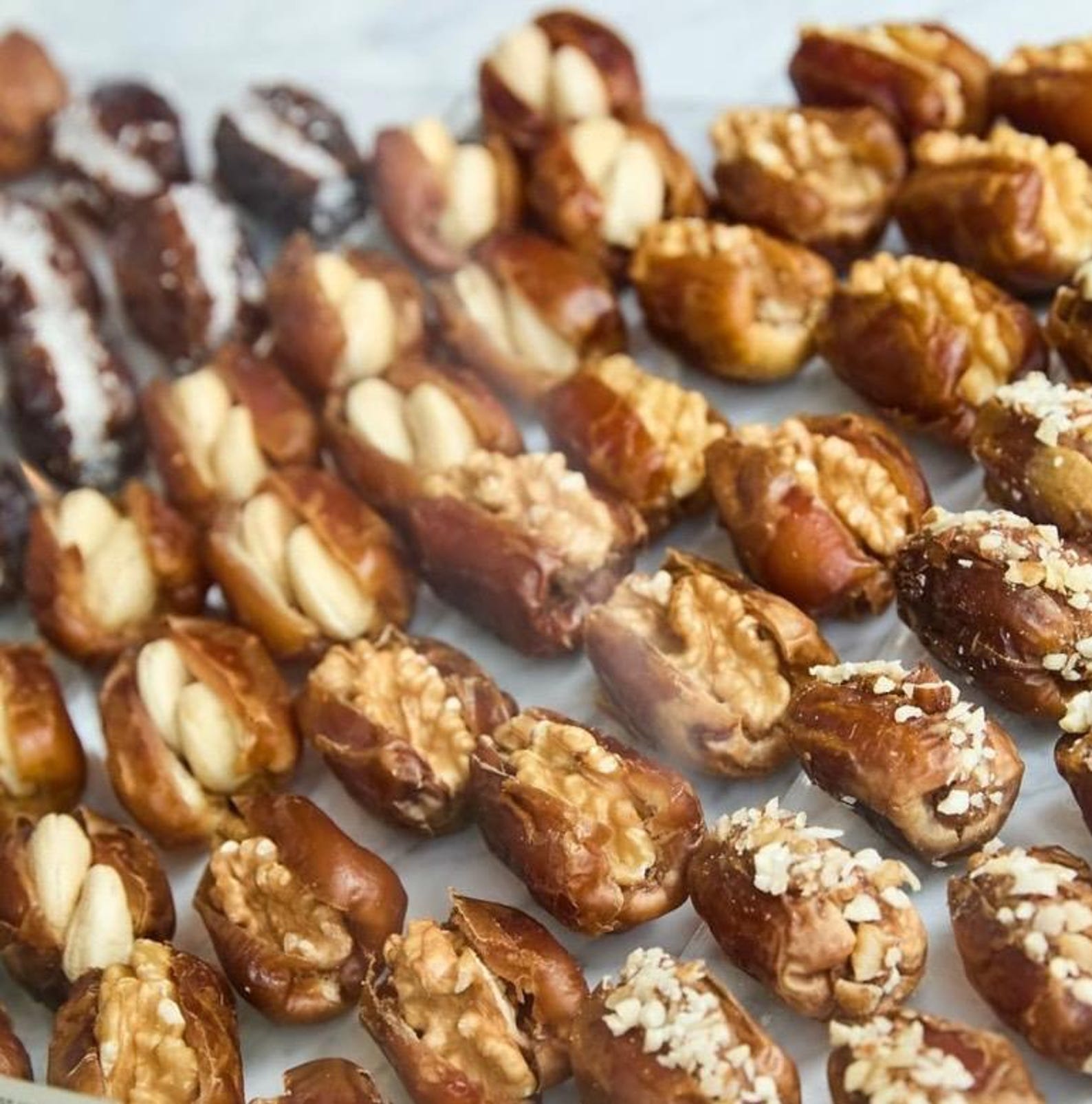 Stuffed Medjool Dates Gift Box: Organic Nuts, Celebration Treats - Etsy