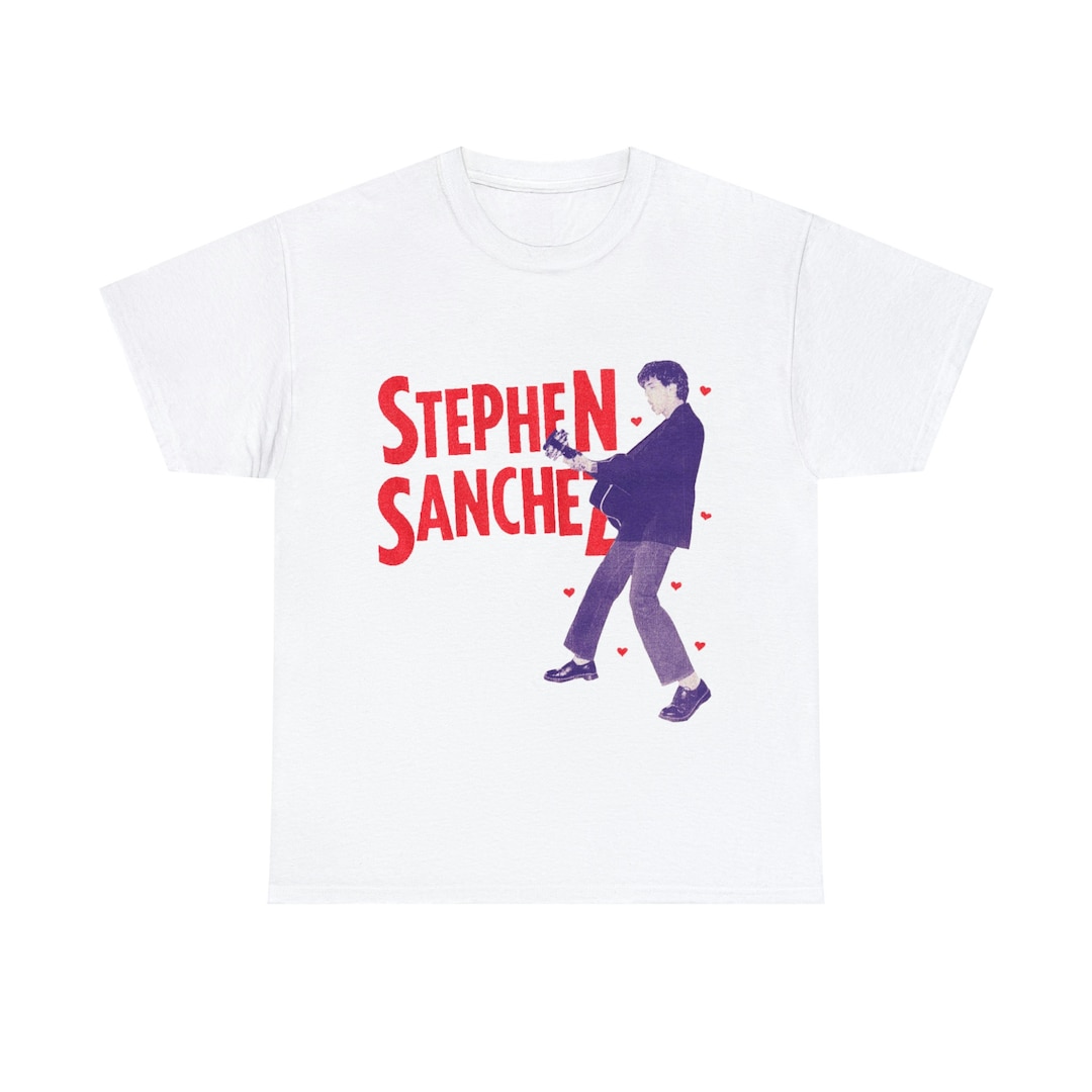 Stephen Sanchez Singer-songwriter, Stephen Sanchez Homage Tshirt ...