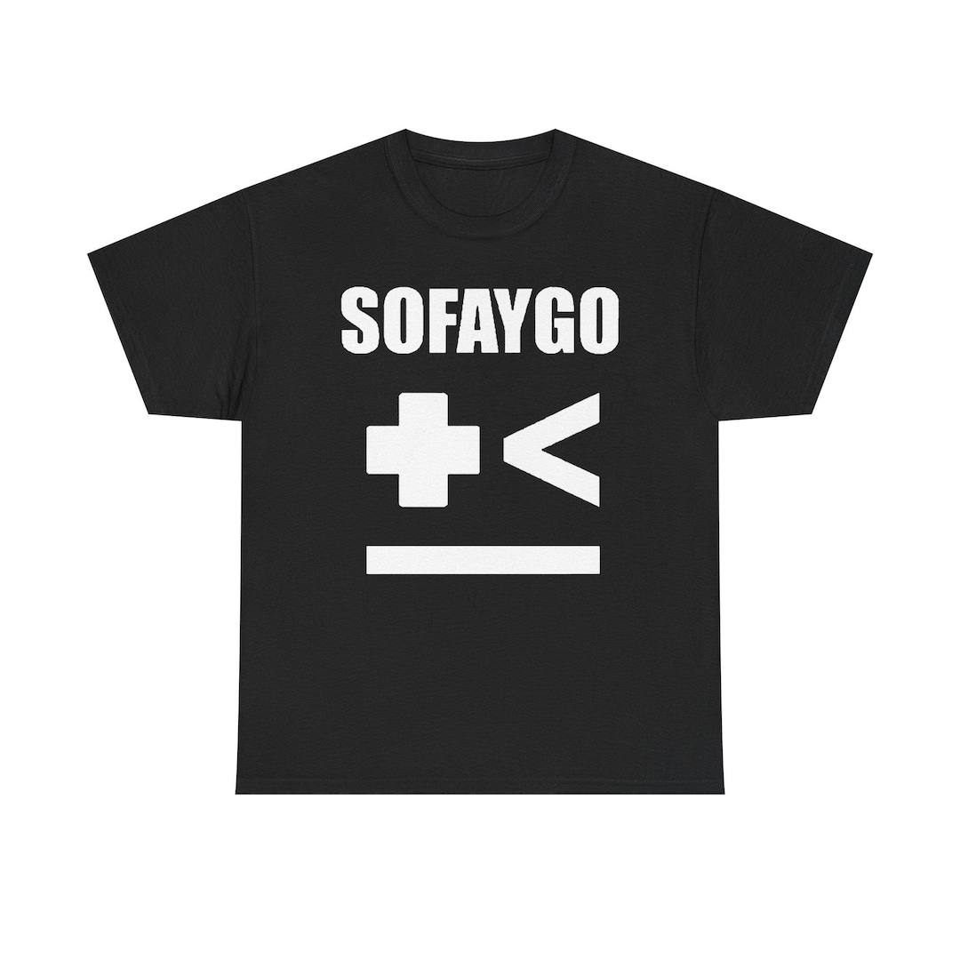 Retro Sofaygo Logo / Streetwear Graphic Aesthetic Design T-shirt Gift ...