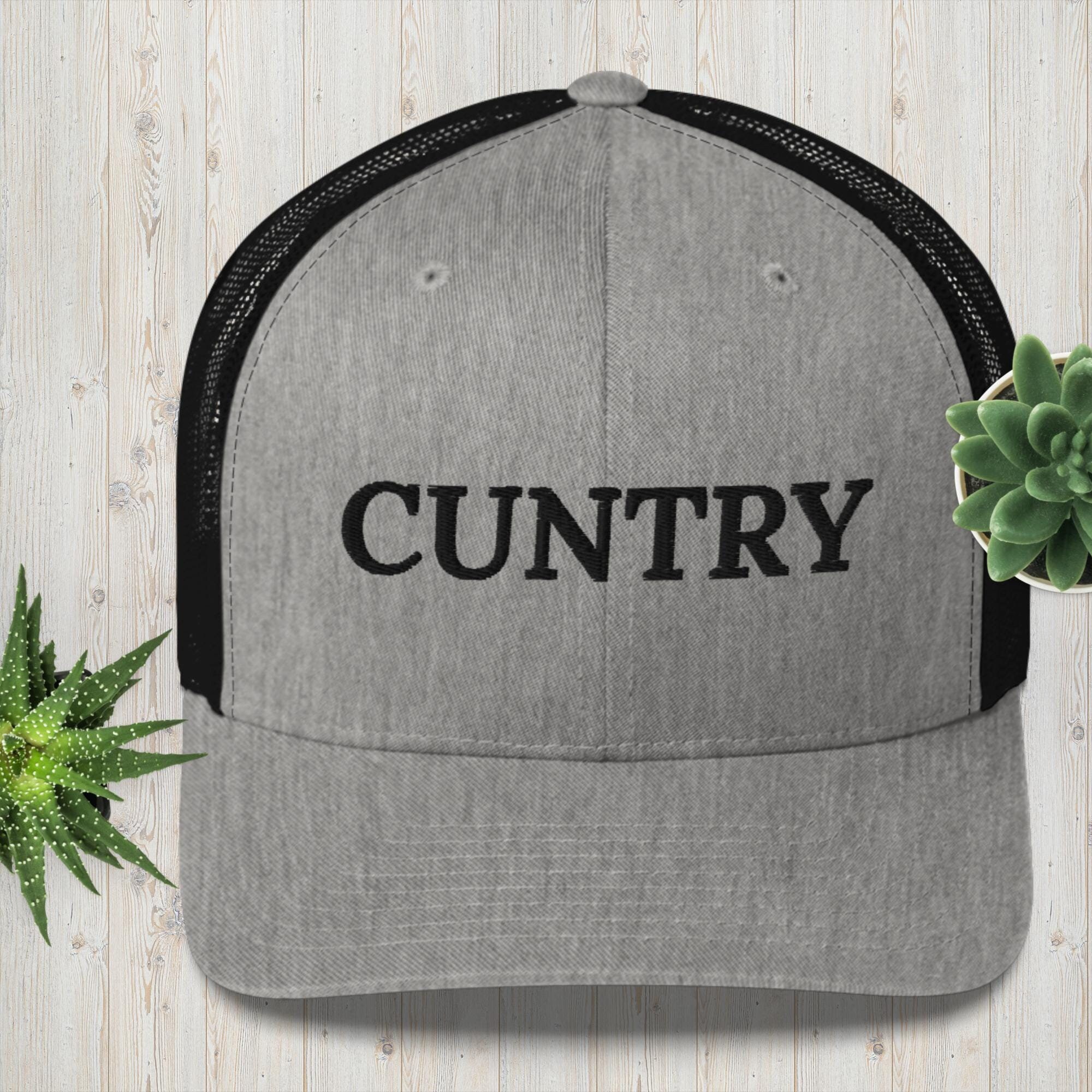 Funny Trucker Cuntry Cute Hat Cowboy Country Embroidered Baseball Cap ...