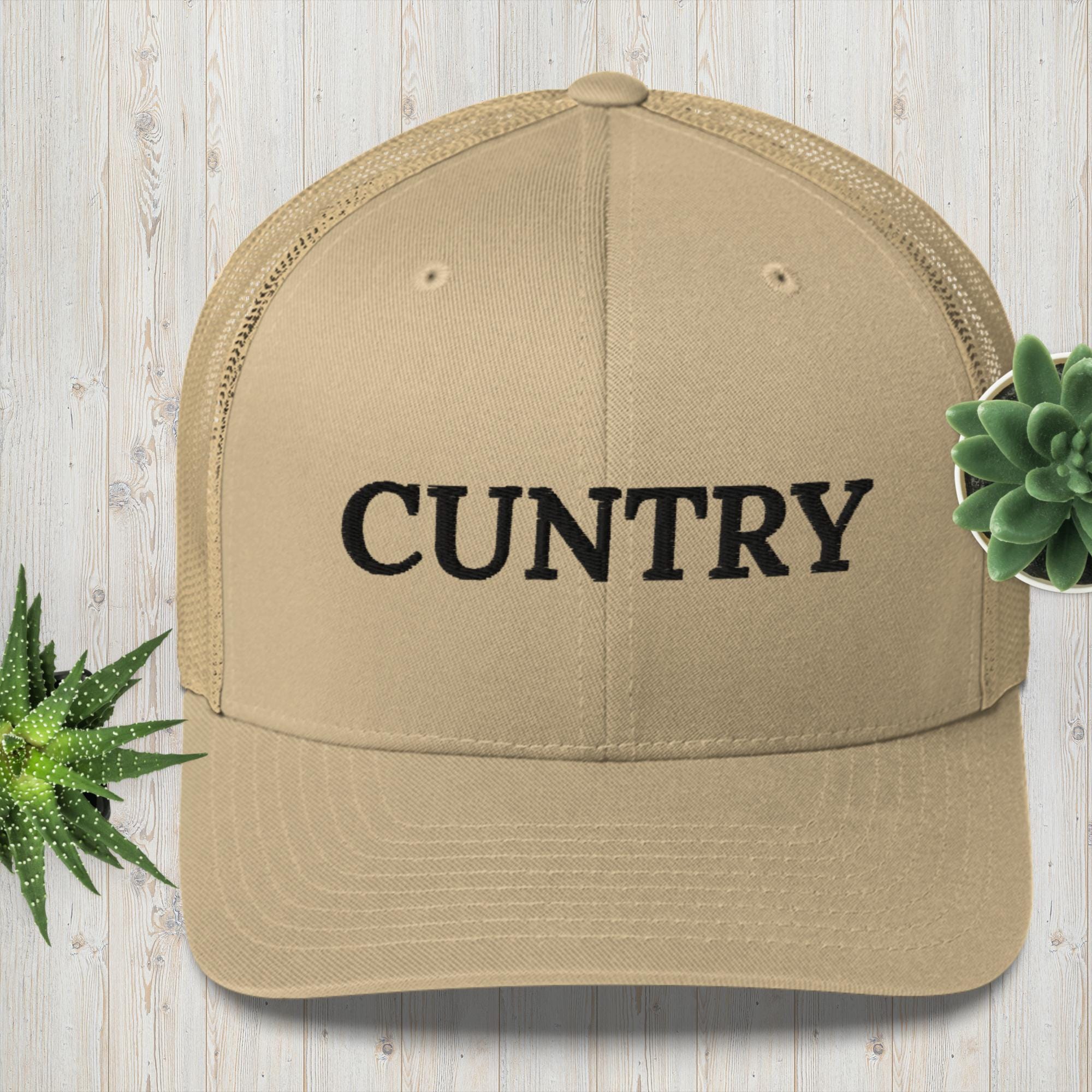 Funny Trucker Cuntry Cute Hat Cowboy Country Embroidered Baseball Cap ...