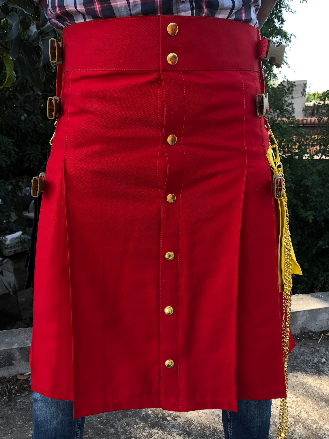 German Flag Kilt UTILITY KILT Scottish Kilts For Men | Etsy