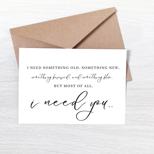 Personalized Bridesmaid Proposal Card Something Old Etsy