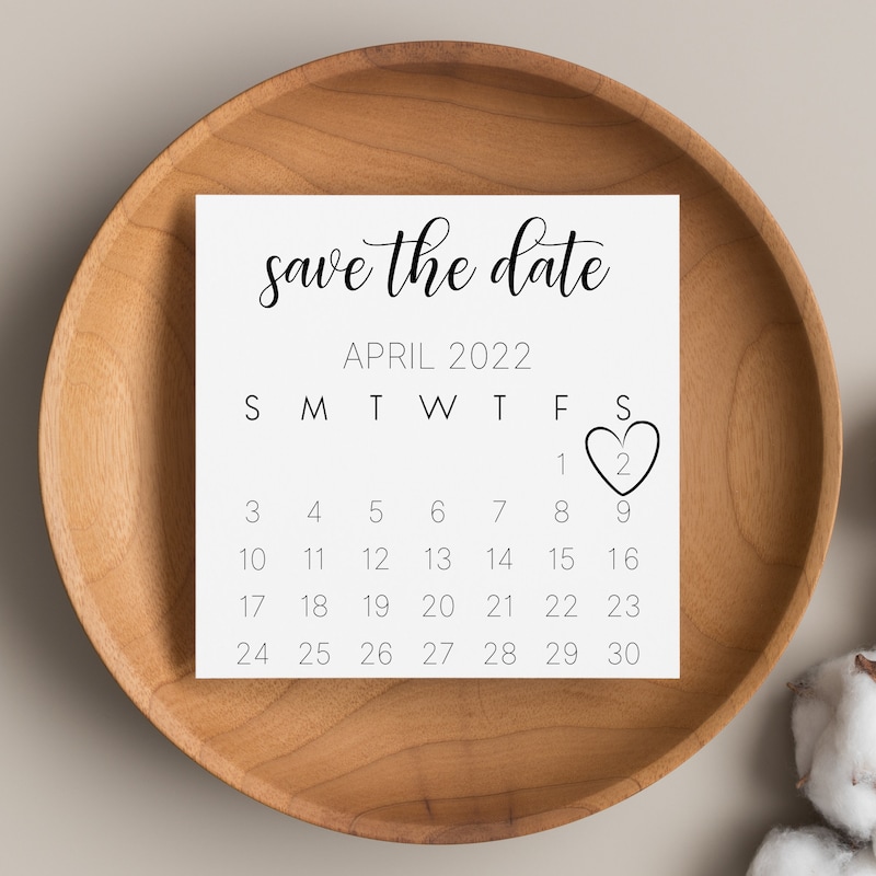 Save the Date Box - Etsy