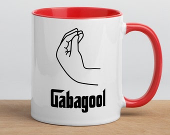 Gabagool Italian Hand Gesture Mug - Etsy