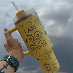 Minions Stanley Tumbler Bananas Engraved - Etsy Canada
