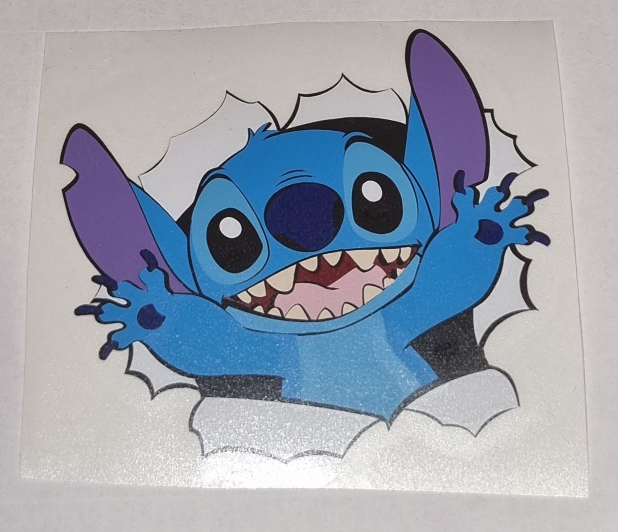 Stitch Vinyl Decal Sticker for Laptop Tumbler Wall or Car - Etsy UK