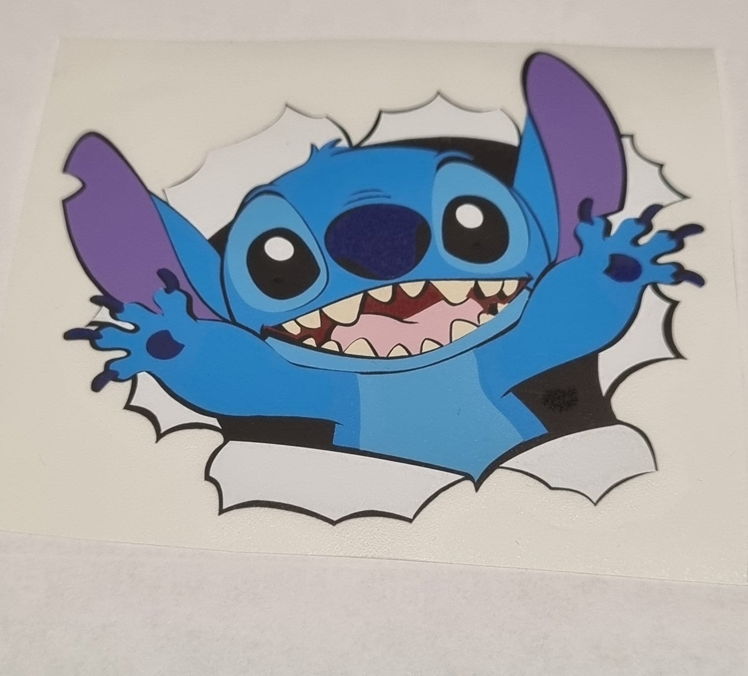 Stitch Vinyl Decal Sticker for Laptop Tumbler Wall or Car - Etsy UK