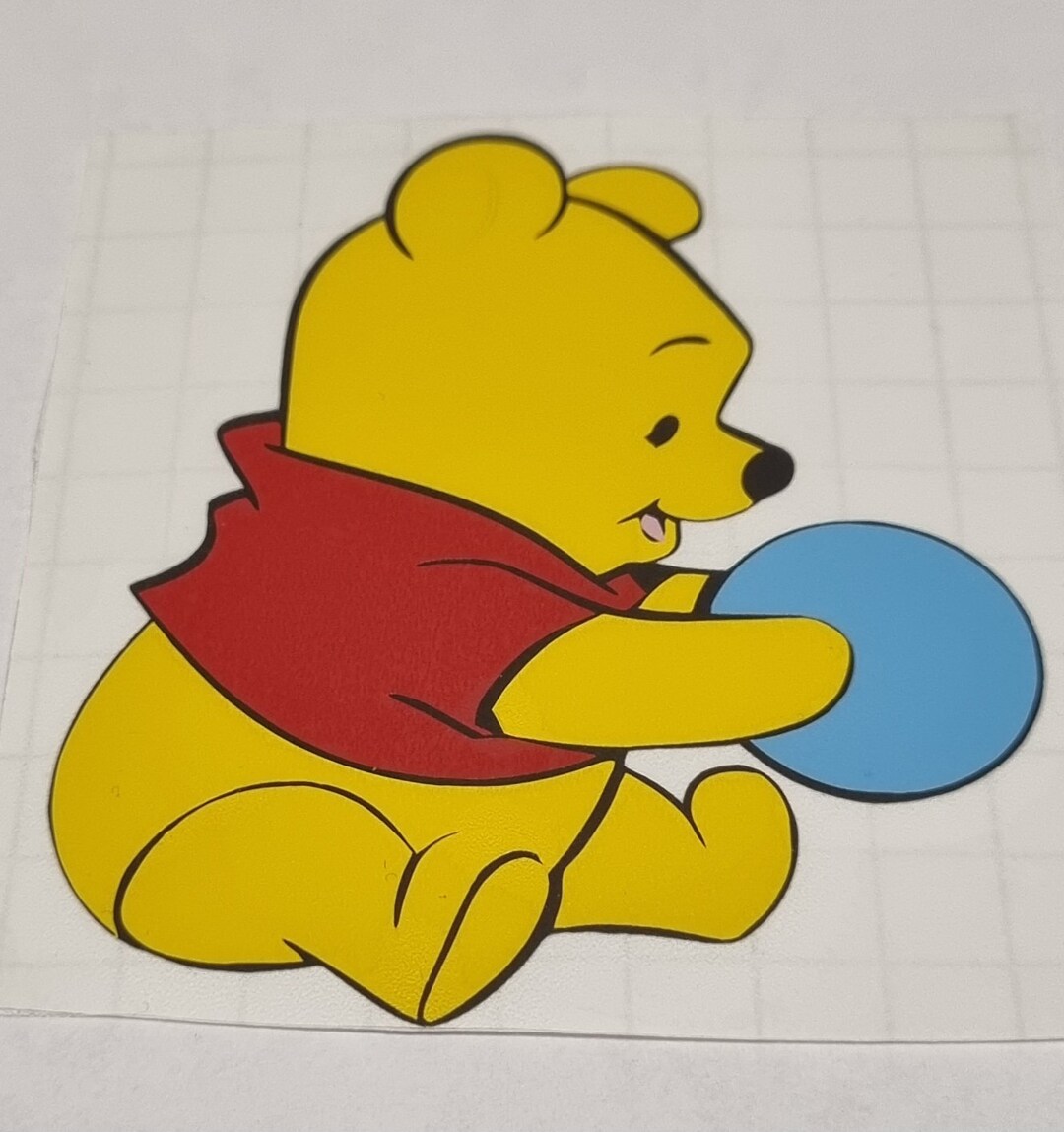 Baby Pooh Bear Vinyl Decal Sticker for Laptop Tumbler Wall or Car - Etsy