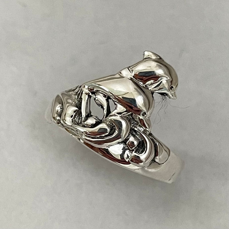Dolphin Rings - Etsy