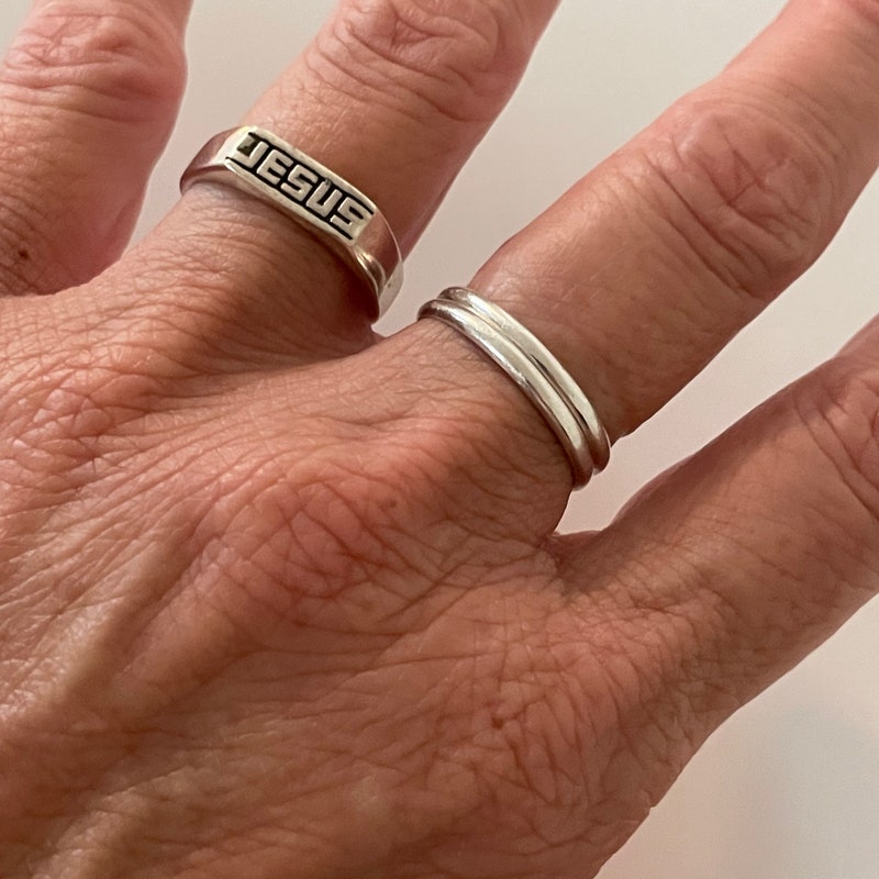 Jesus Ring - Etsy