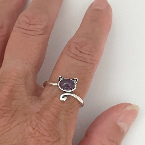 Cat Ring - Etsy