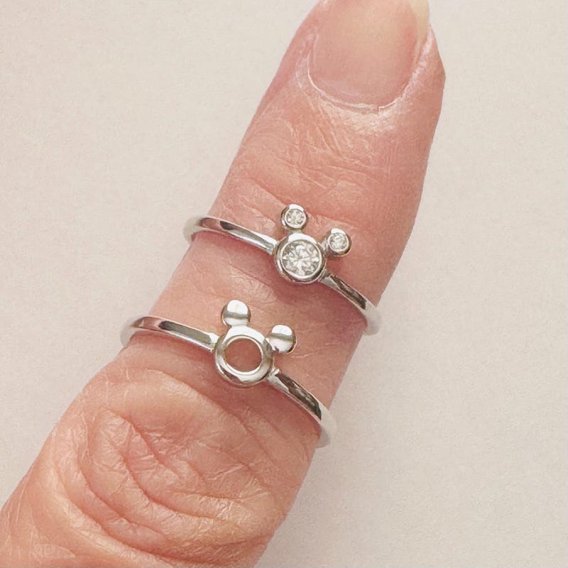 Mickey Mouse Ring - Etsy