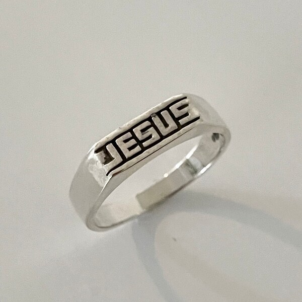 Jesus Ring - Etsy