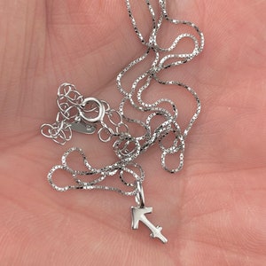 Sterling Silver Tiny Sagittarius Sign Necklace, Zodiac Pendant ...