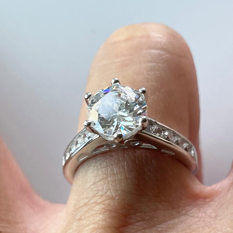 Silver Promise Ring - Etsy