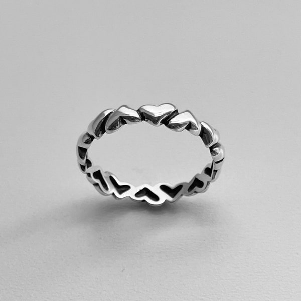 Cast Silver Ring - Etsy