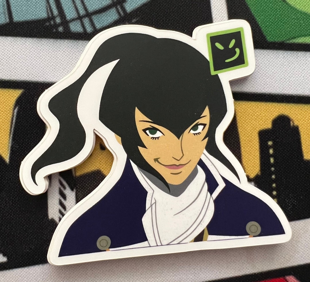 Flynn Smirk Matte Sticker Indoor Use Only SMT IV - Etsy