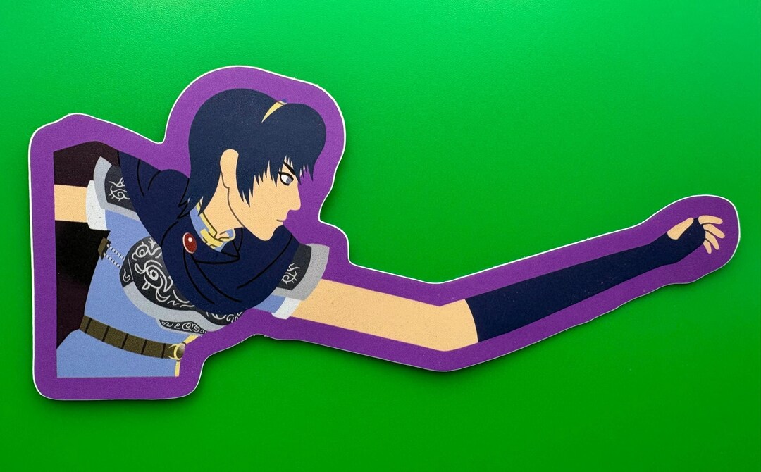Marth Grab Matte Sticker | Car Safe - Etsy