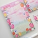 Stationary Set Tulip Garden Note Pad Sticky Note Sticker Pen Set - Etsy