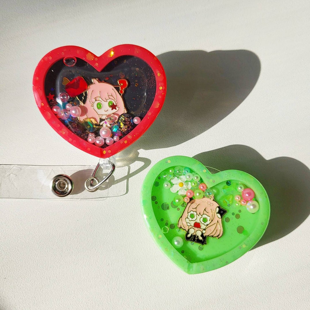 Kawaii Japanese Anime Inspired Star Resin Shaker Keychain - Etsy
