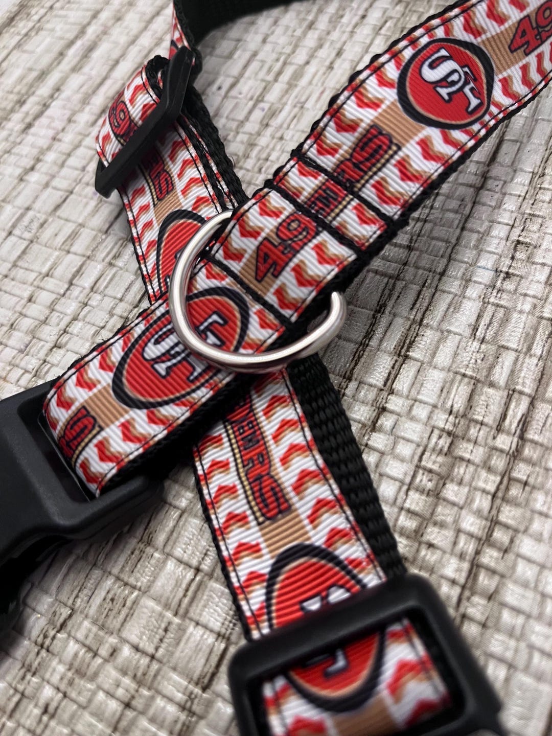 San Francisco 49ers DOG COLLAR - Etsy