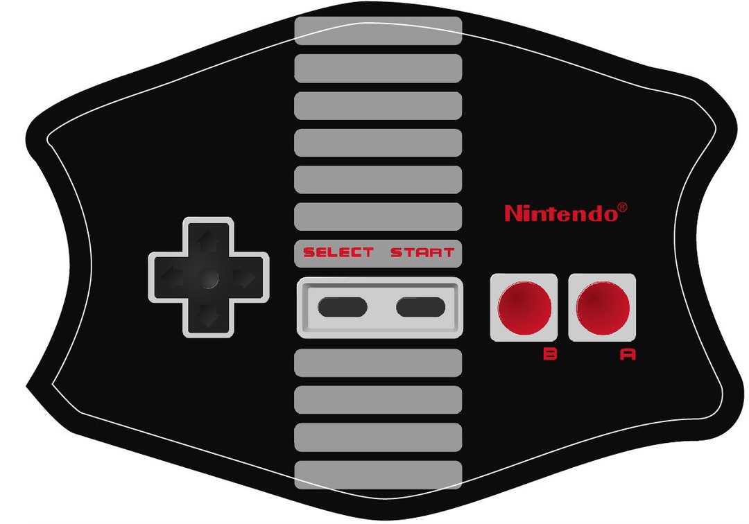 NES Retro Gaming Face Mask With Filters - Etsy