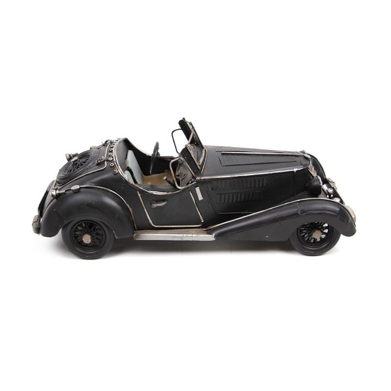 Ford Classic Cabriolet Nostalgic Metal Car, Sculpture Miniature ...