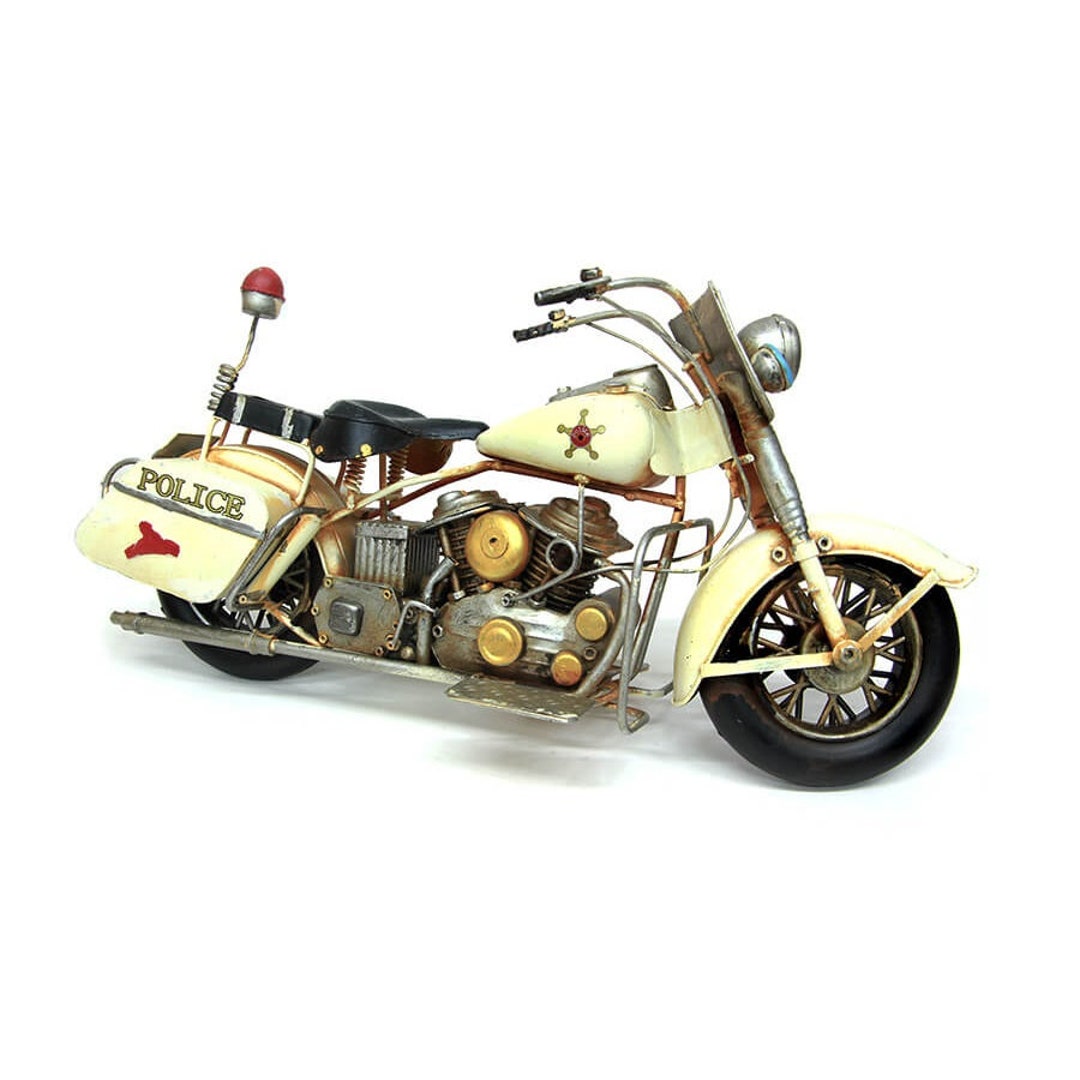 Harley Davidson Special American Police Chopper Metal Motorcycle ...