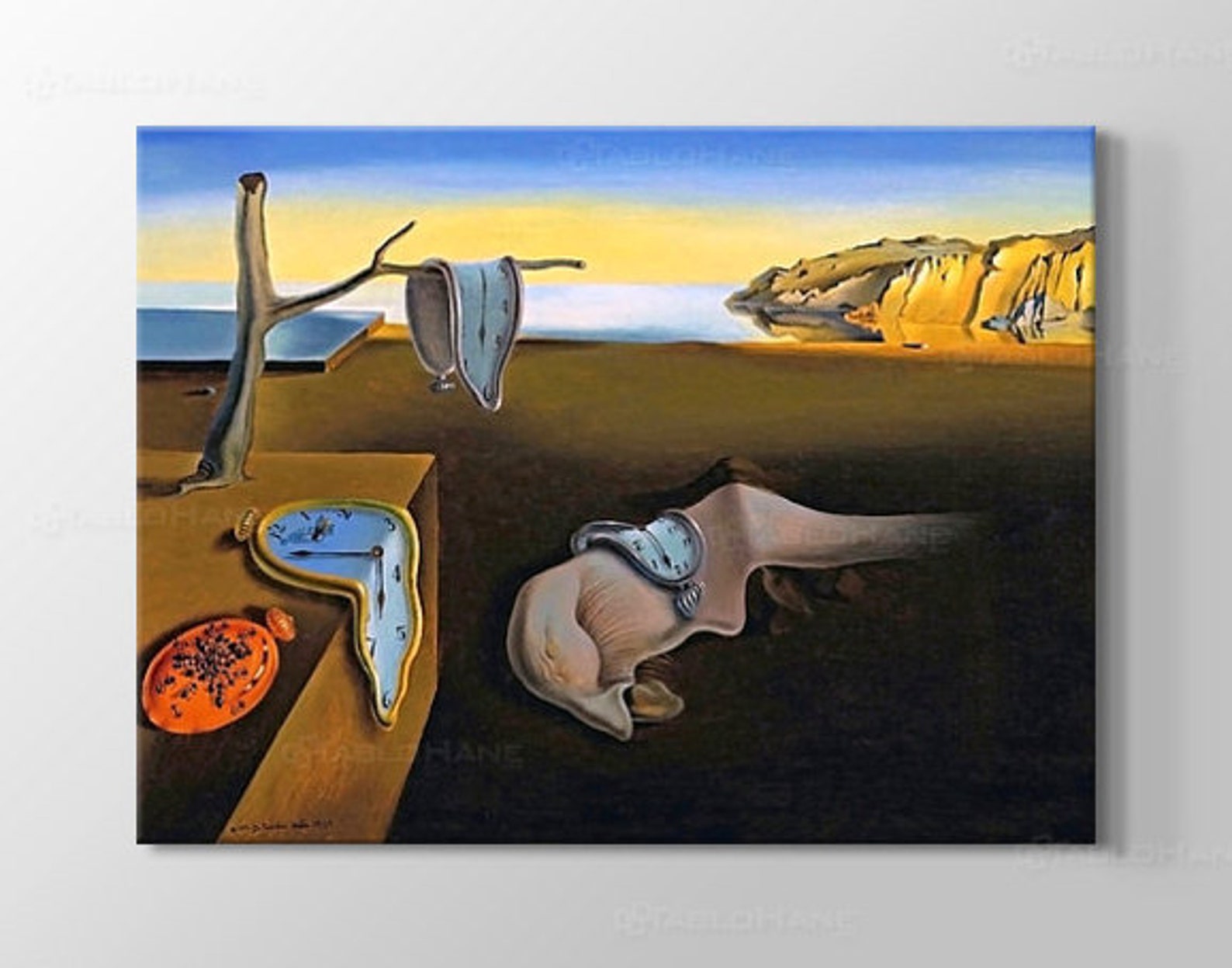 Salvador Dali Shelf Clock Surrealism Art Melting Clock - Etsy Australia