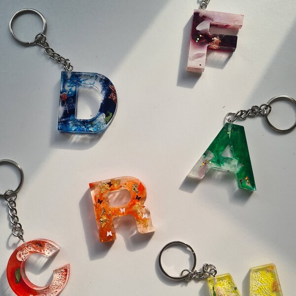 Resin Keyring - Etsy UK