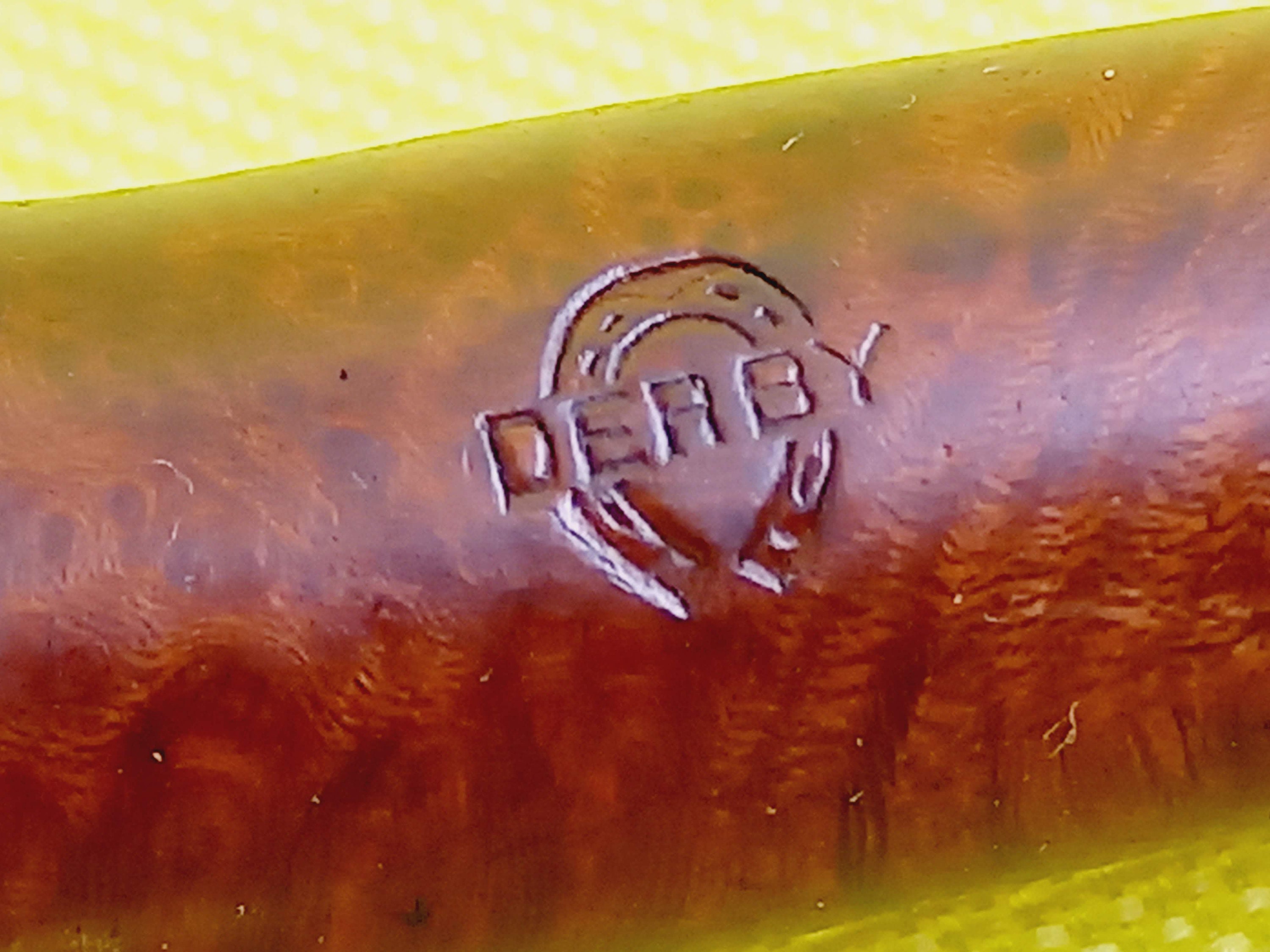 Vintage Smoked Pipe Derby Estate Straight Stem Billiard Briar - Etsy