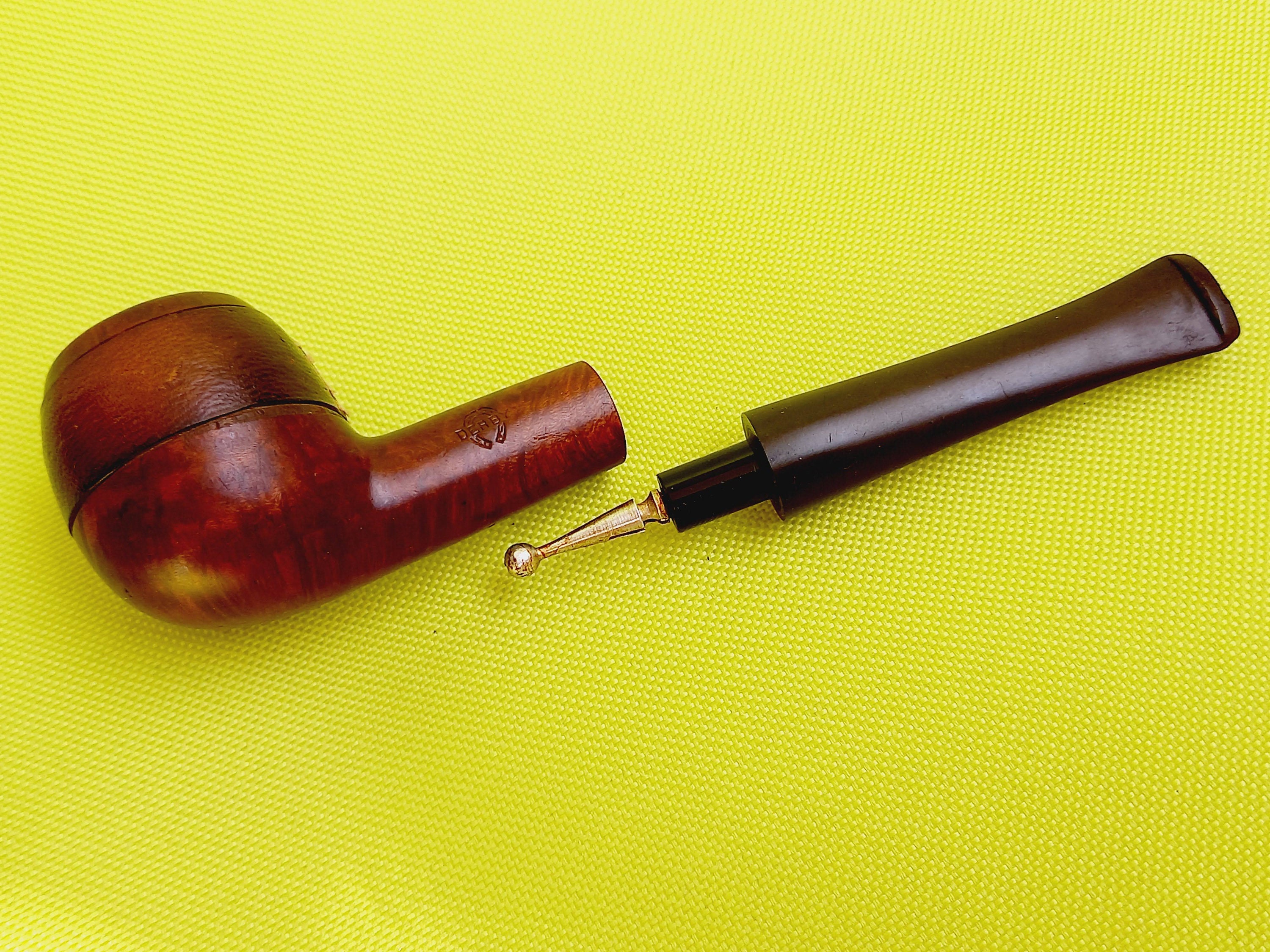 Vintage Smoked Pipe Derby Estate Straight Stem Billiard Briar - Etsy