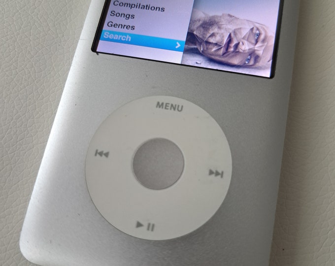 Apple Music Player Ipod Classic Model A1238 160gb Silver - Etsy
