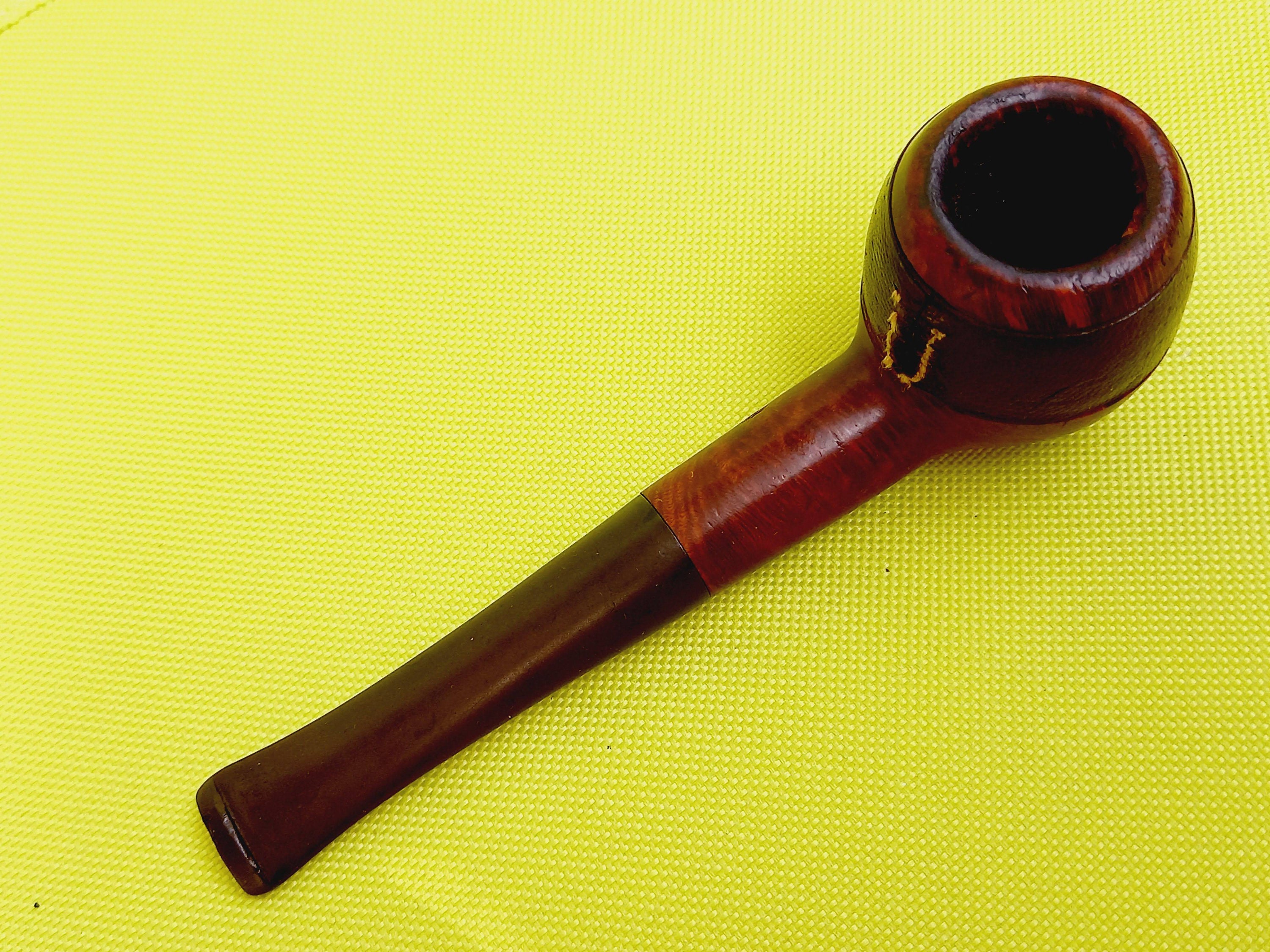 Vintage Smoked Pipe Derby Estate Straight Stem Billiard Briar - Etsy