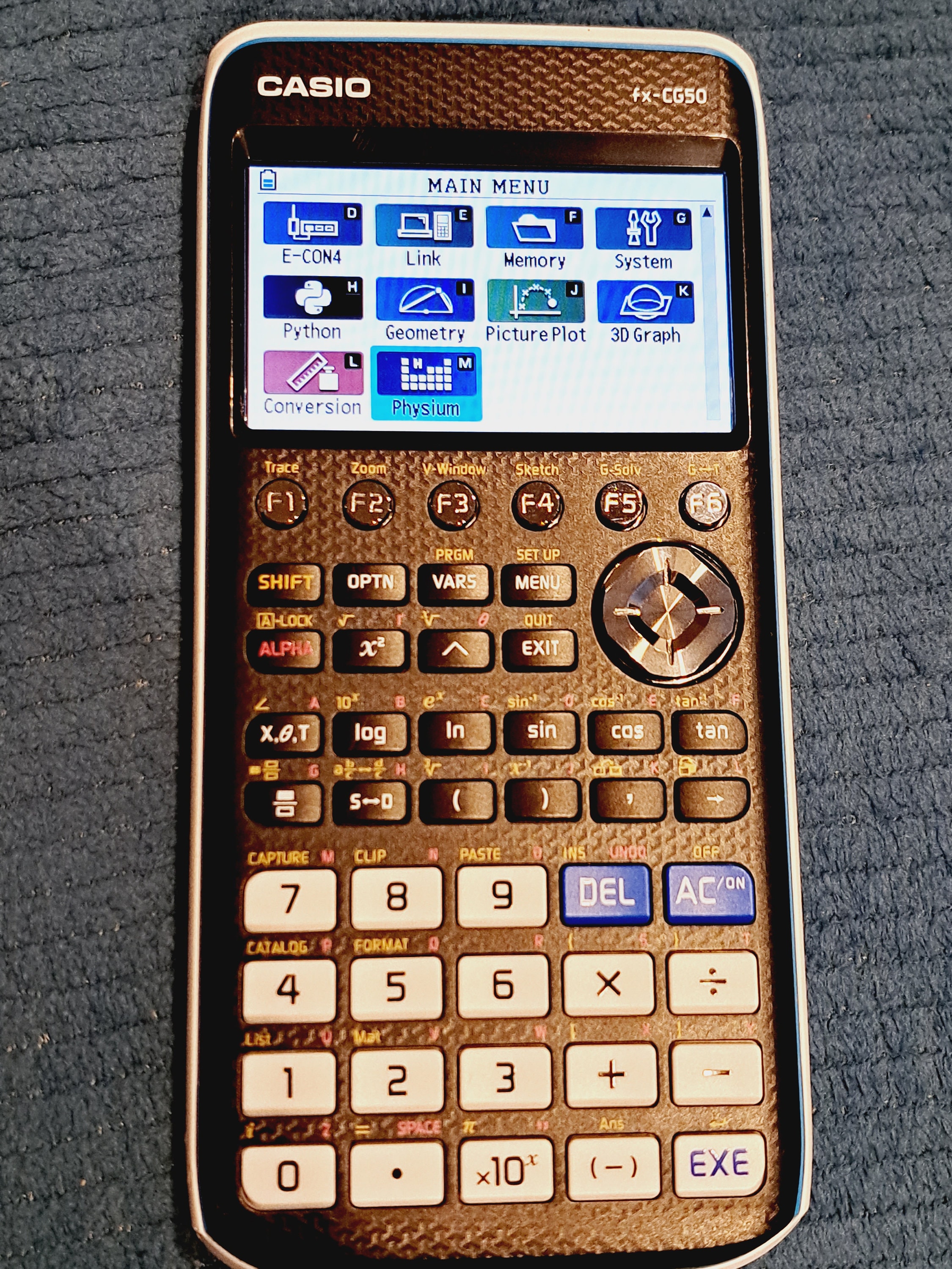 Casio FX-CG50 Calculadora gráfica de función de catálogo de - Etsy México