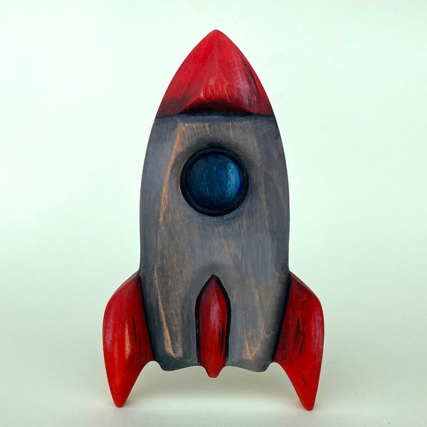 Wooden Rocket - Etsy