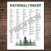 National Bucket List Bundle [3 Pack] • 2022 Complete List • National ...