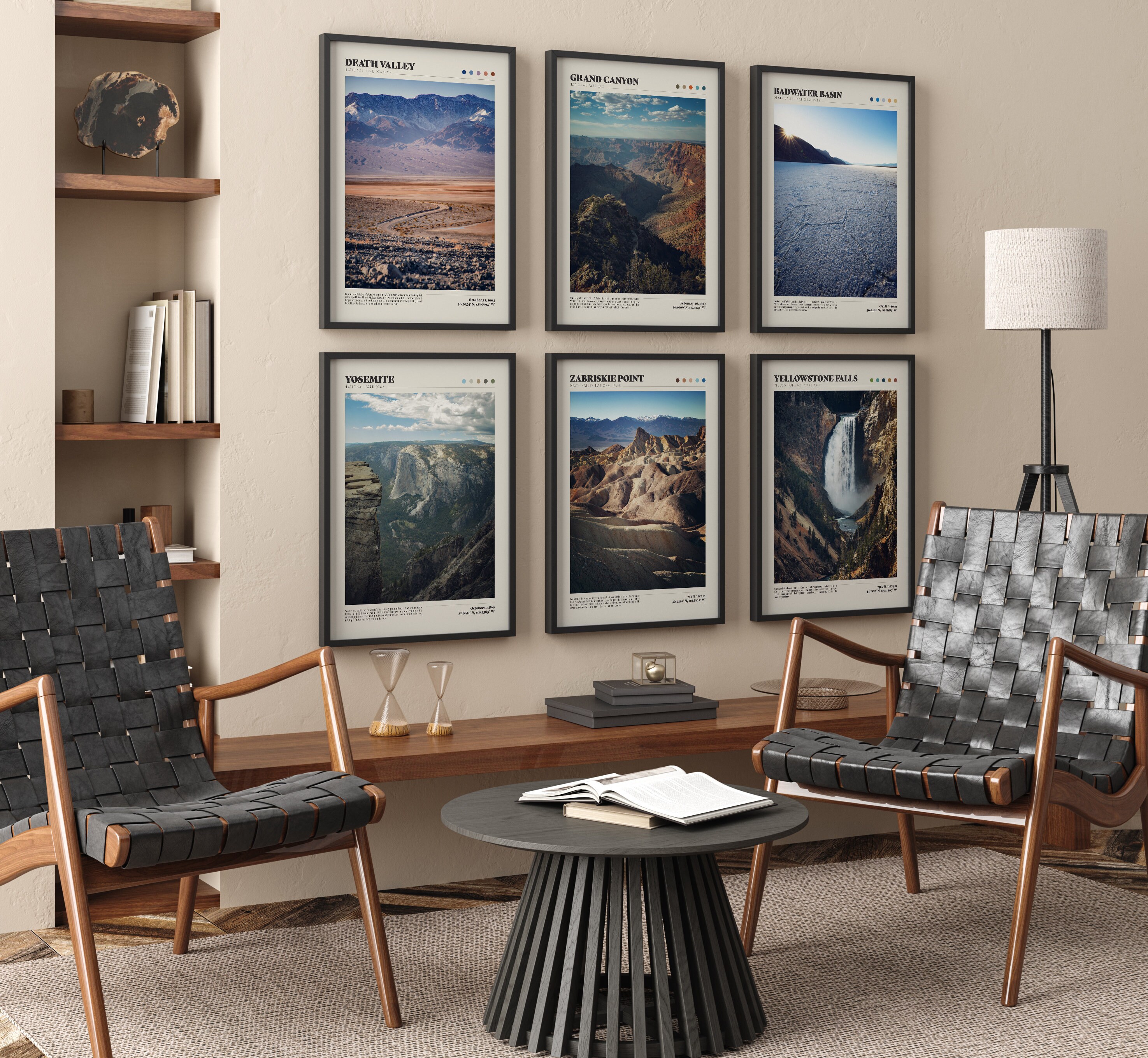 Death Valley National Park Poster Premium Quality Fine Art Print Matte ...